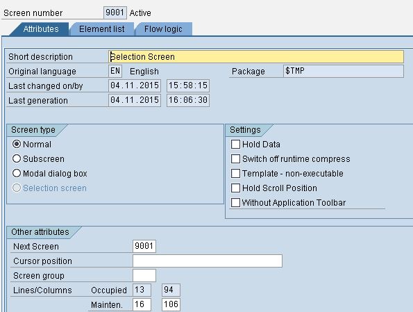 SAP ABAP 4 Tutorial: Table Control Output by Select Option Input