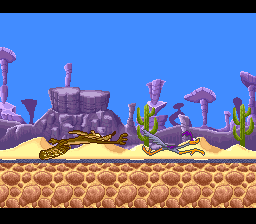Super Adventures in Gaming: Road Runner's Death Valley Rally (SNES)
