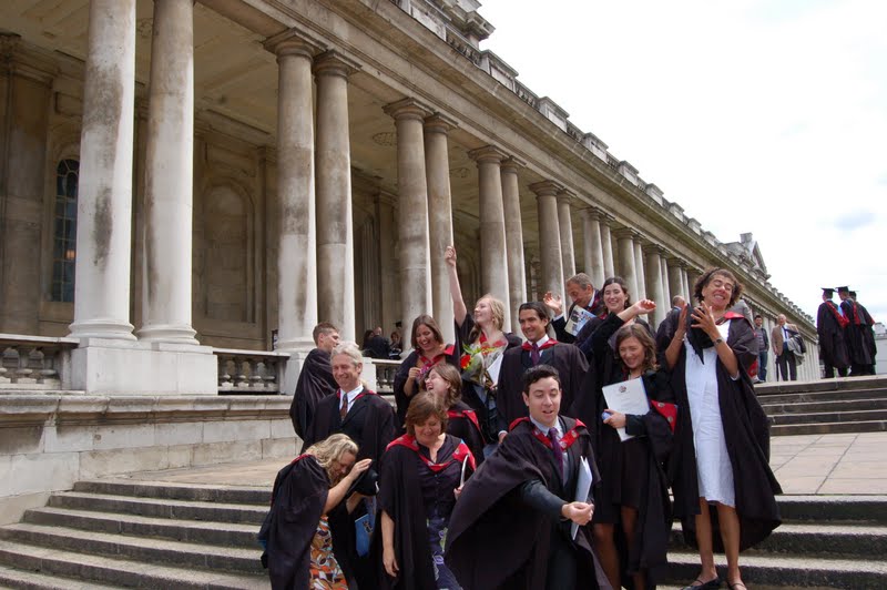 A.Barthel: Graduation ceremony Greenwich University 18th July 2011