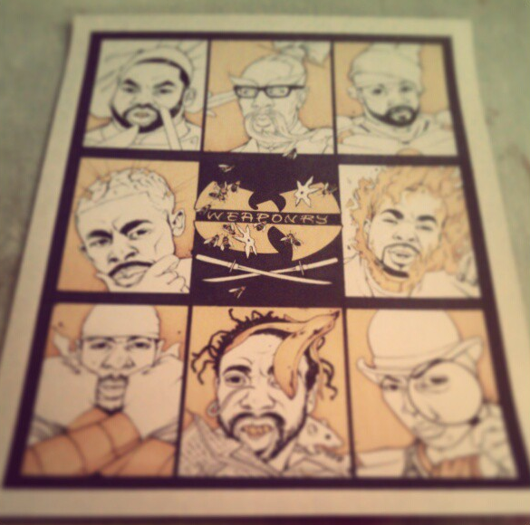 Wu Tang Clan Disciples: Wu-Art Thursday - SPECIAL EDITION - Chris B. Murray