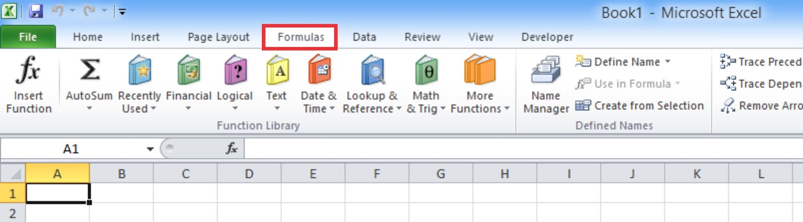 Microsoft Excel : Mengaktifkan menu-menu Microsoft Excel ~ PANDUAN ...