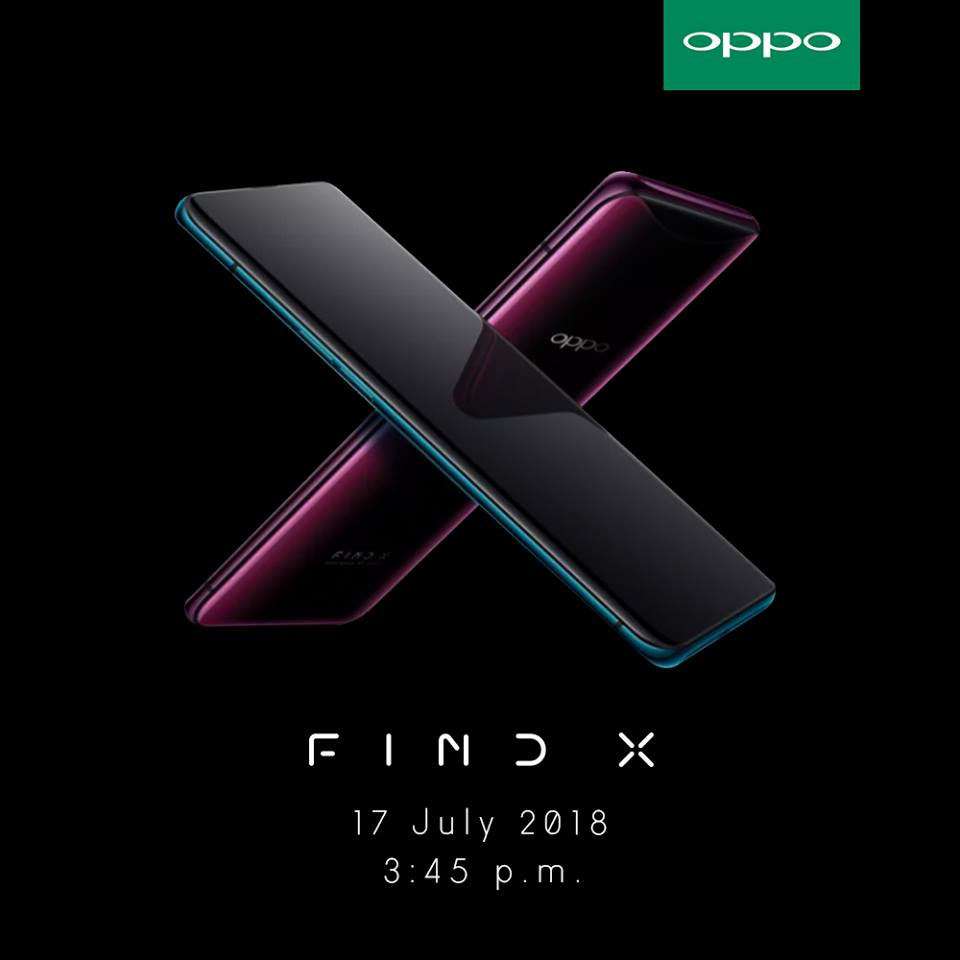 OPPO Find X 7月17日在大马发布！
