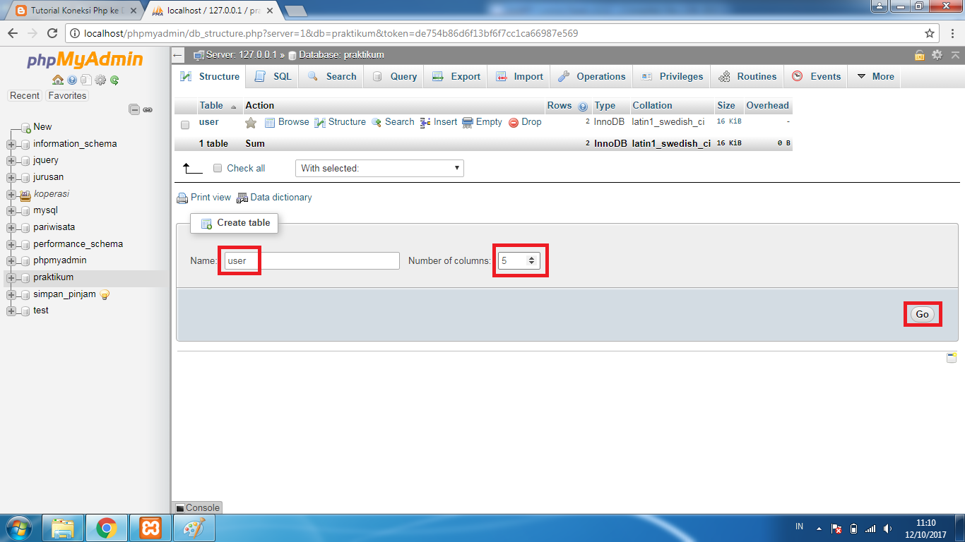 Teknik Informatika: Tutorial Koneksi Php ke Database MySQL