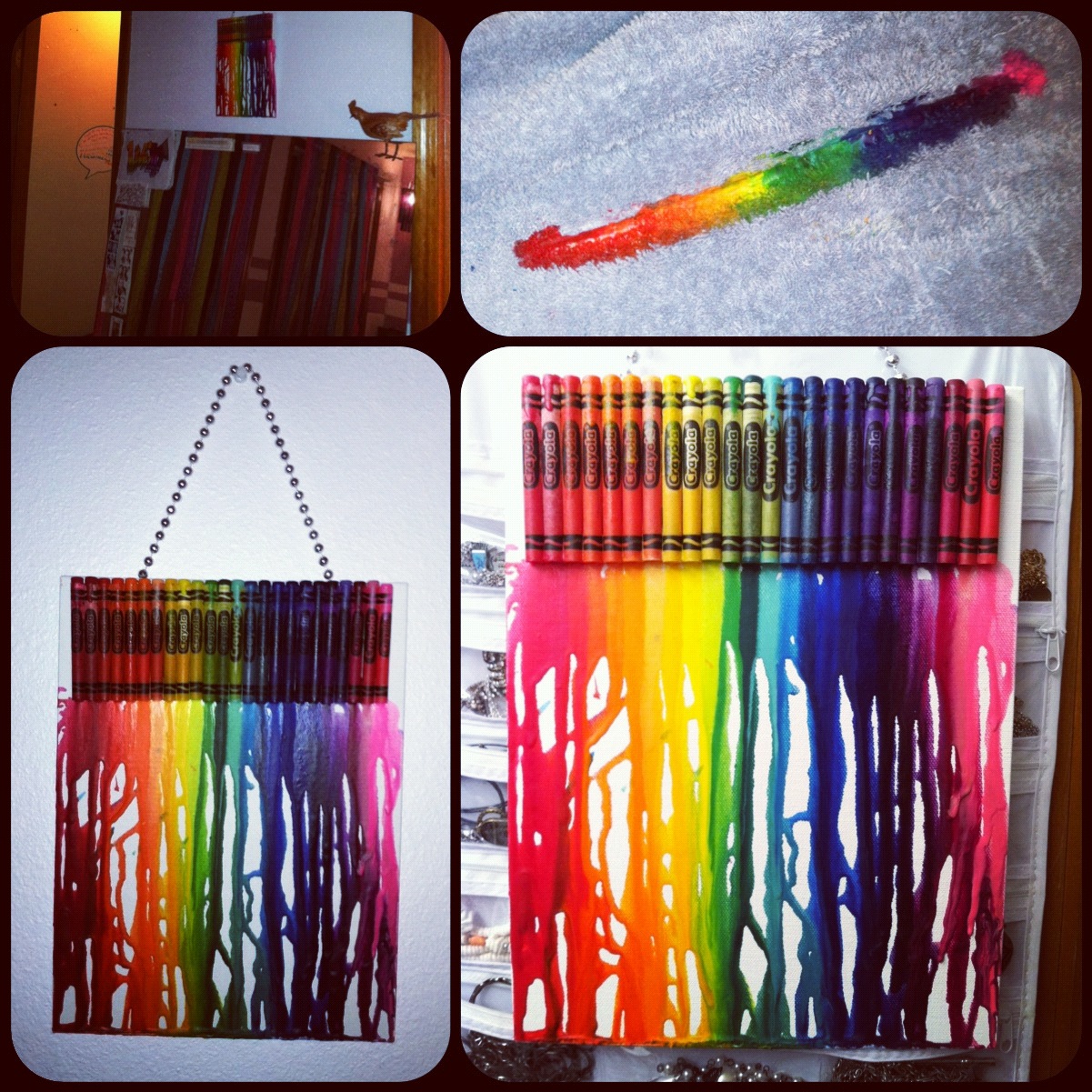 A Beautiful Mess.: Crayon Art.