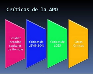 ADMINISTRACIÓN POR OBJETIVOS: AUTORES CRÍTICOS DE LA APO