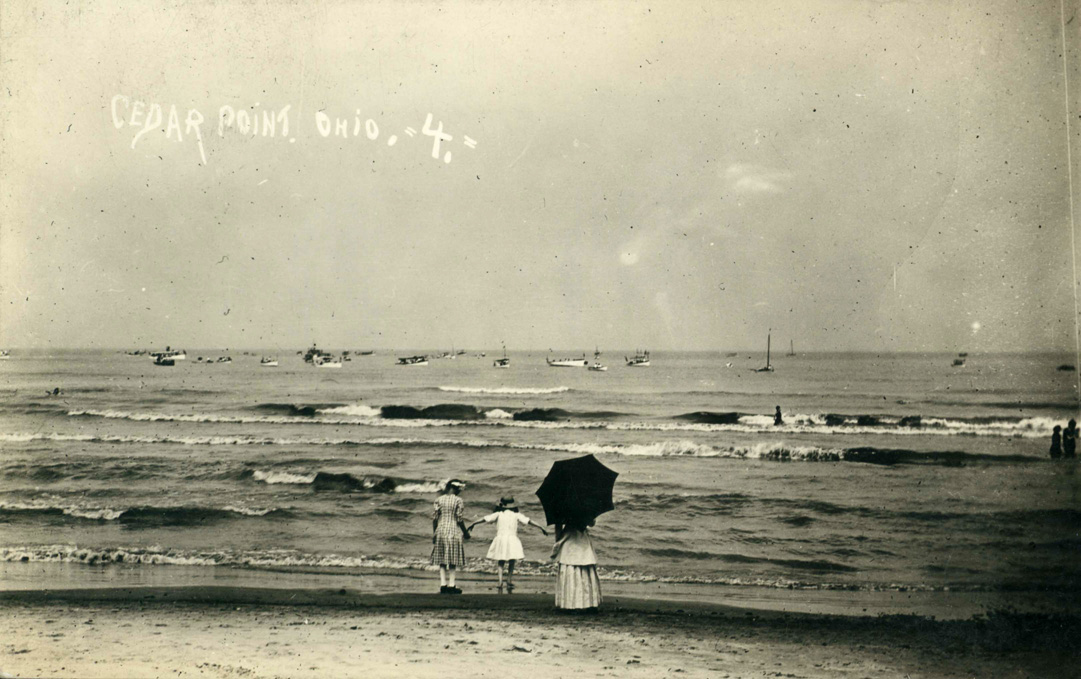 Sandusky History: Vintage Views of Cedar Point Beach