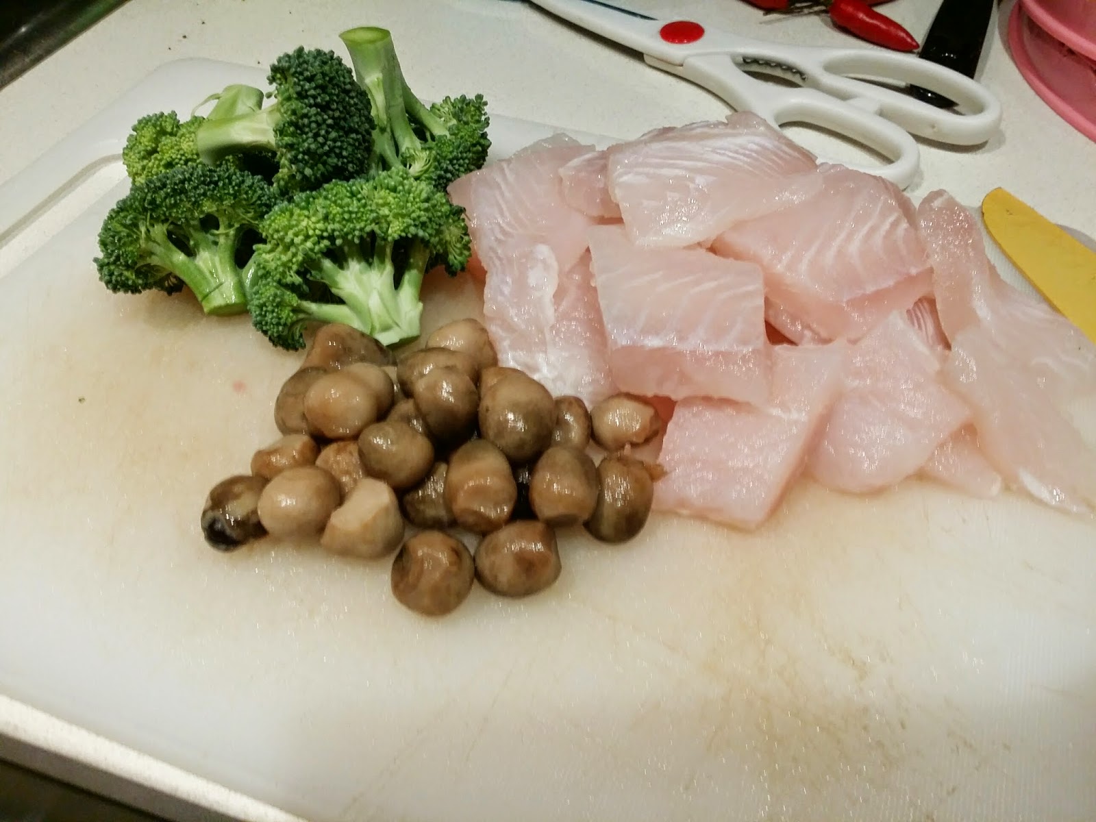 The Hungry FoodTech : Fish with Tausi (Chinese Black Bean) Sauce