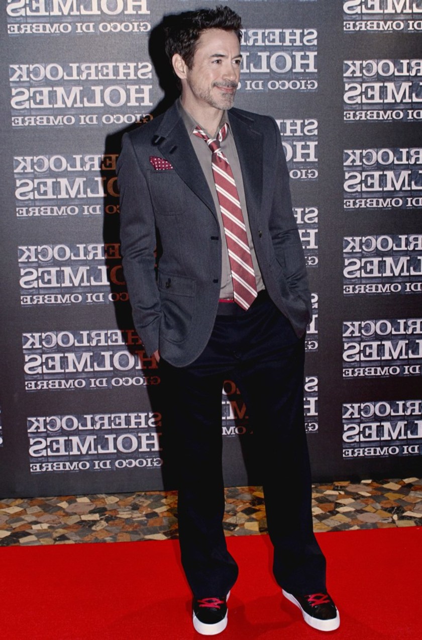 Robert Downey Jr Heels