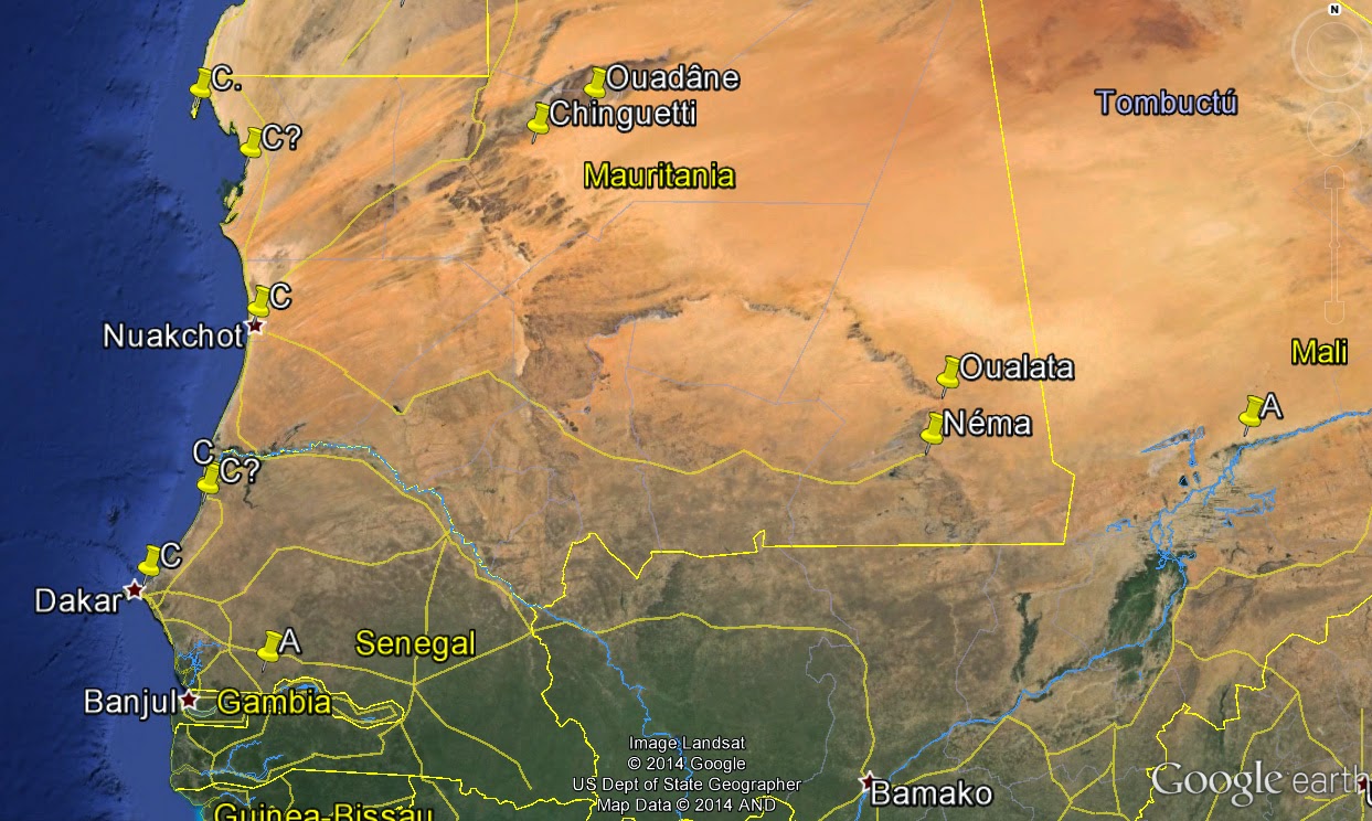 ArqueoLugares: WALATA. Region Hodh el Charqui (SE). Mauritania.
