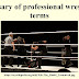 Glossary of professional wrestling terms