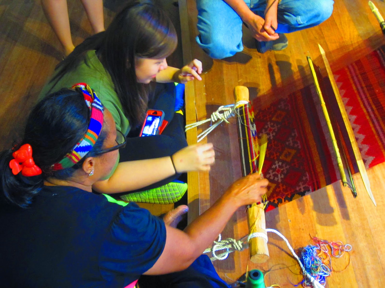 Itchy Toes Adventures: Woven from the Waves: Tausug Weaving ...