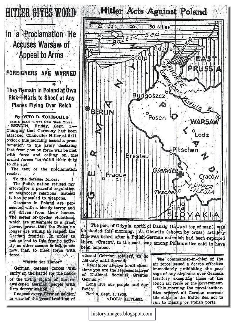 HISTORY IN IMAGES: Pictures Of War, History , WW2: Germany invades ...