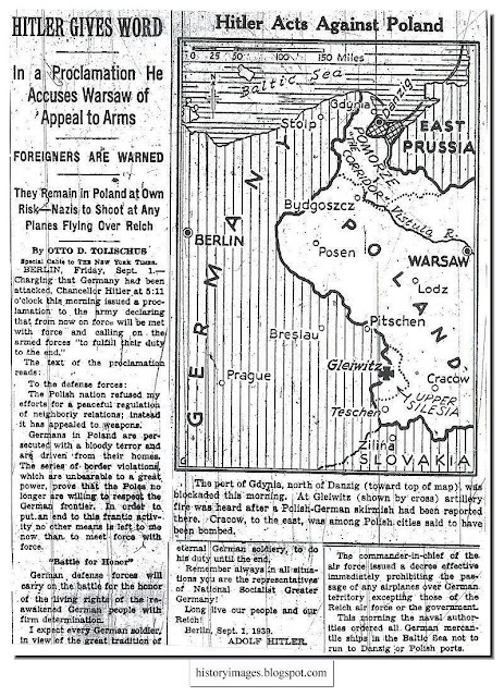 HISTORY IN IMAGES: Pictures Of War, History , WW2: Germany invades ...