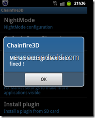 Galaxy Y Games: Chainfire 3D