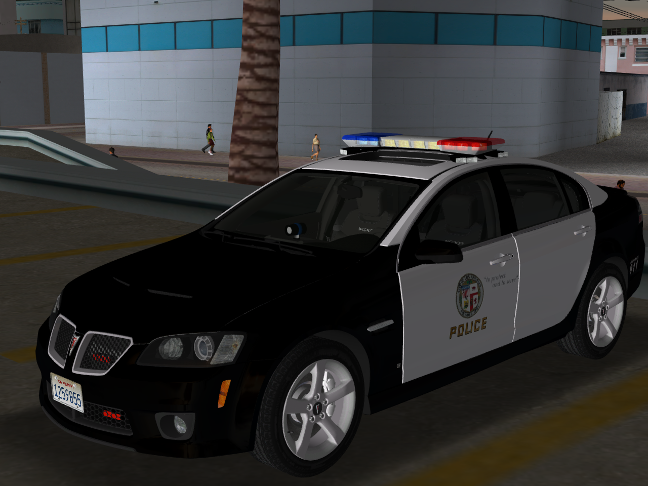 Sean(Taiwan) - GTA-VC mods: Pontiac G8 GXP LAPD - Regular