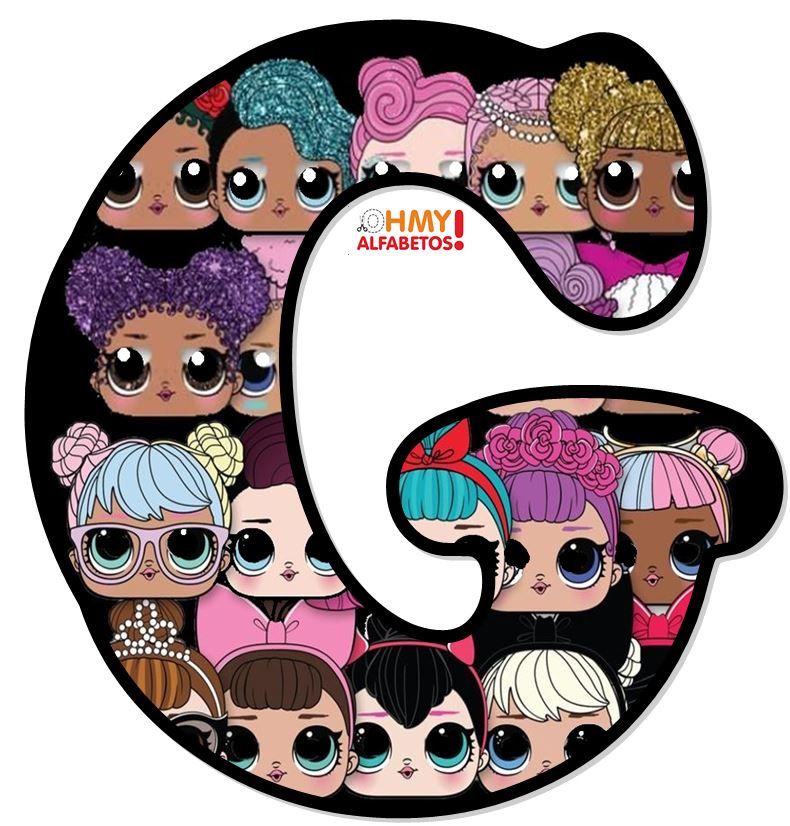 Abecedario con Caras de LOL Surprise. LOL Surprise Faces Alphabet. - Oh ...