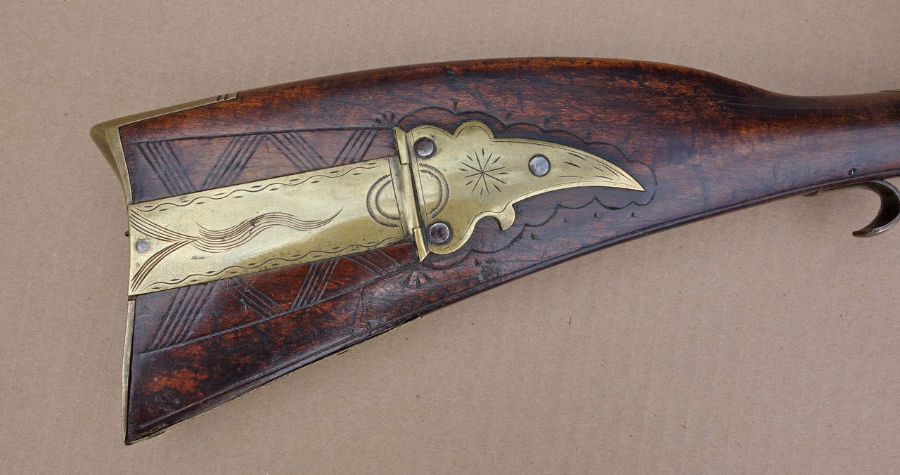 Contemporary Makers: Antique "Angstadt Attributed" Pennsylvania Rifle
