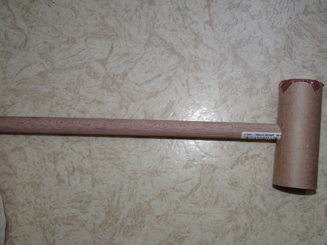 Amber's Craft a Week Blog: Prop Roque/Croquet Mallet