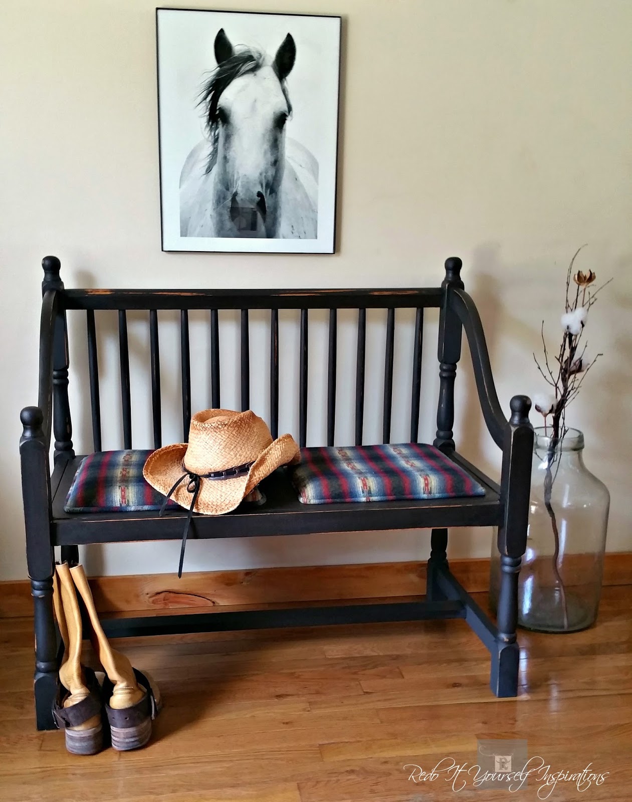Bench Makeover: Elegant Country Style | Redo It Yourself Inspirations ...