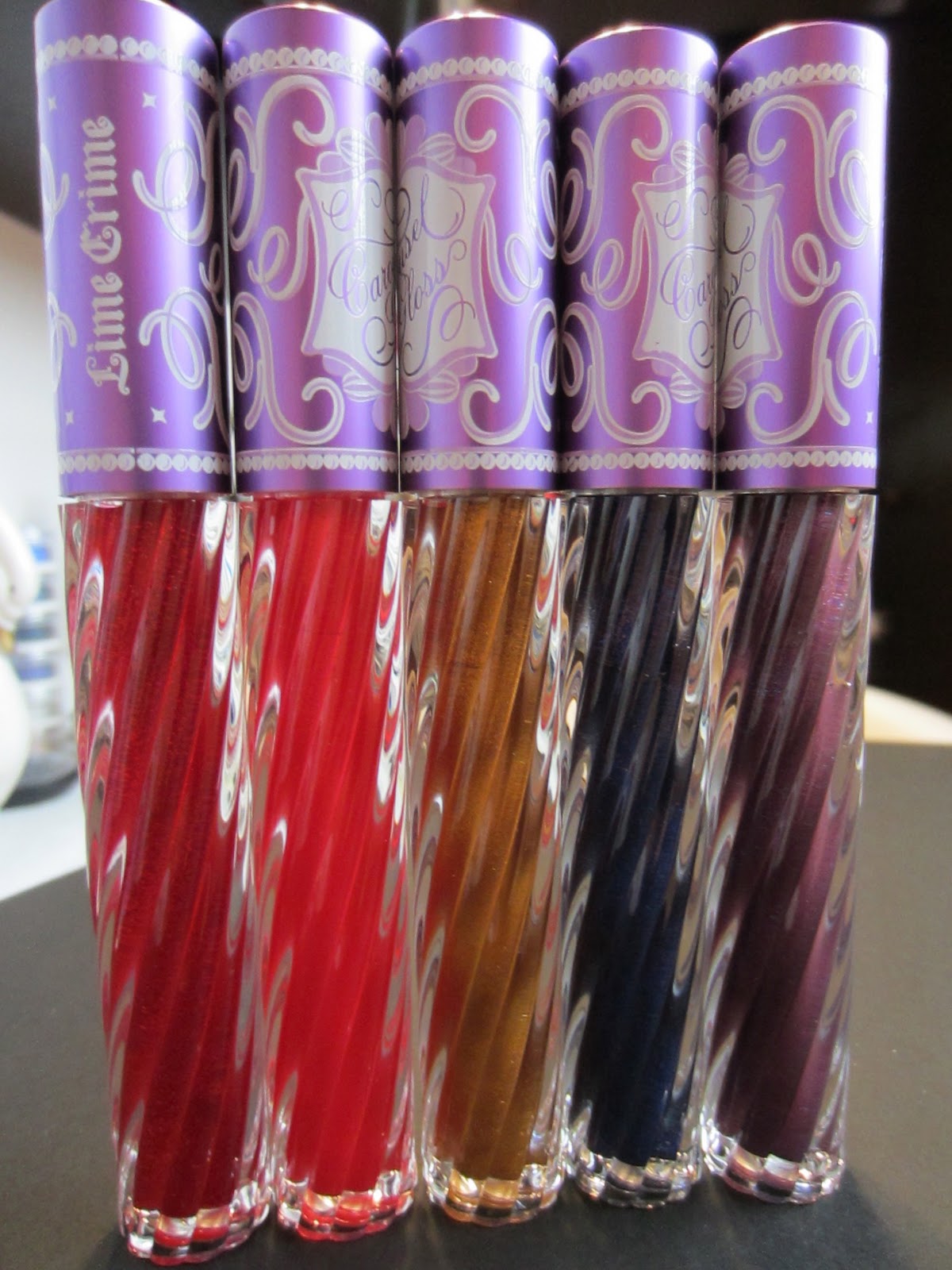 Cannibal Cosmetics: Lime Crime Carousel Gloss Review