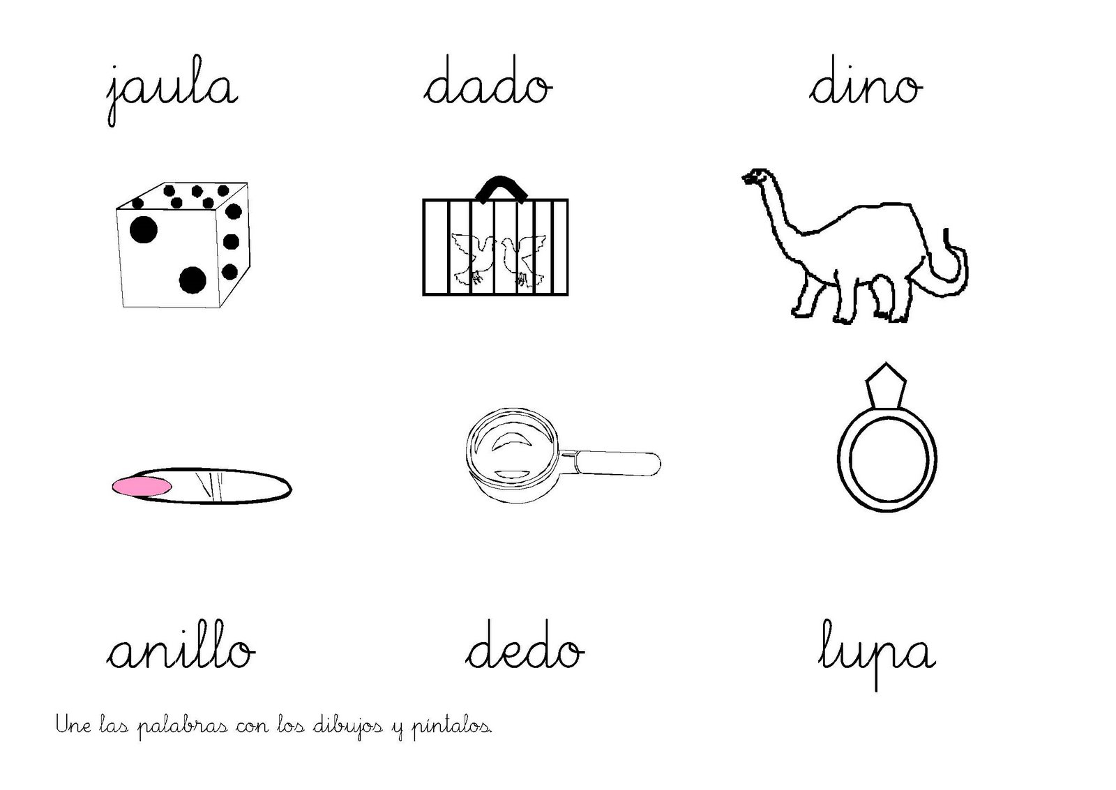 Recursos para Educación de Adultos: Caligrafía letra D