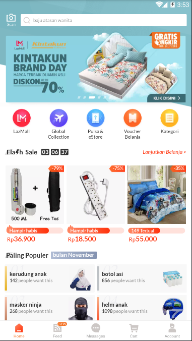 Cara Komplain di Lazada - Tutorial di Lazada