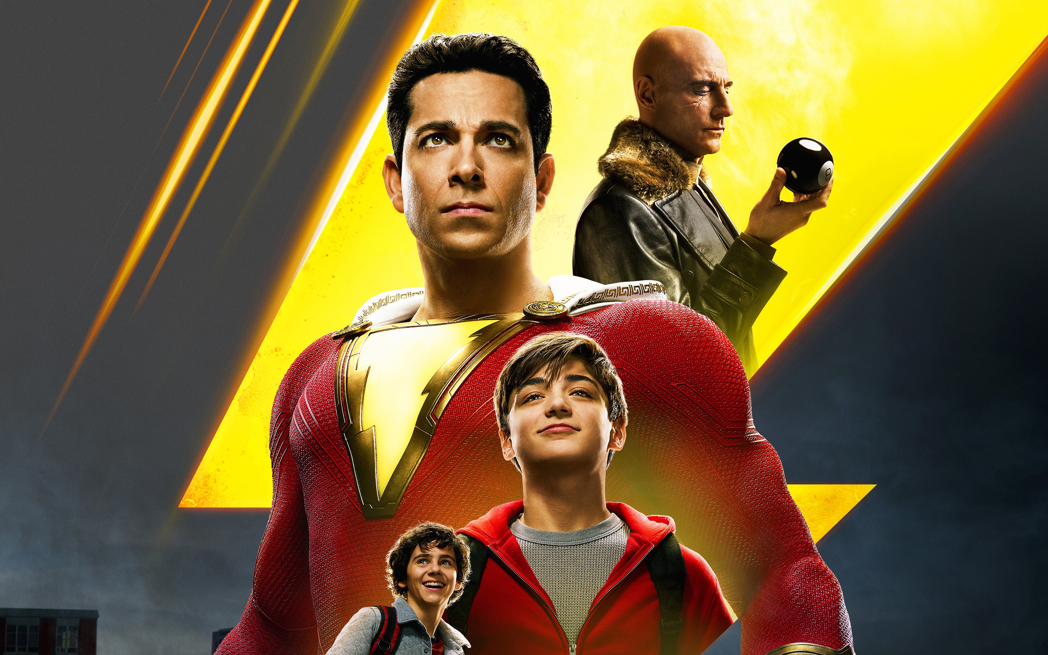 Shazam, 2019, Cast, Characters, 4K, #21 Wallpaper PC Desktop