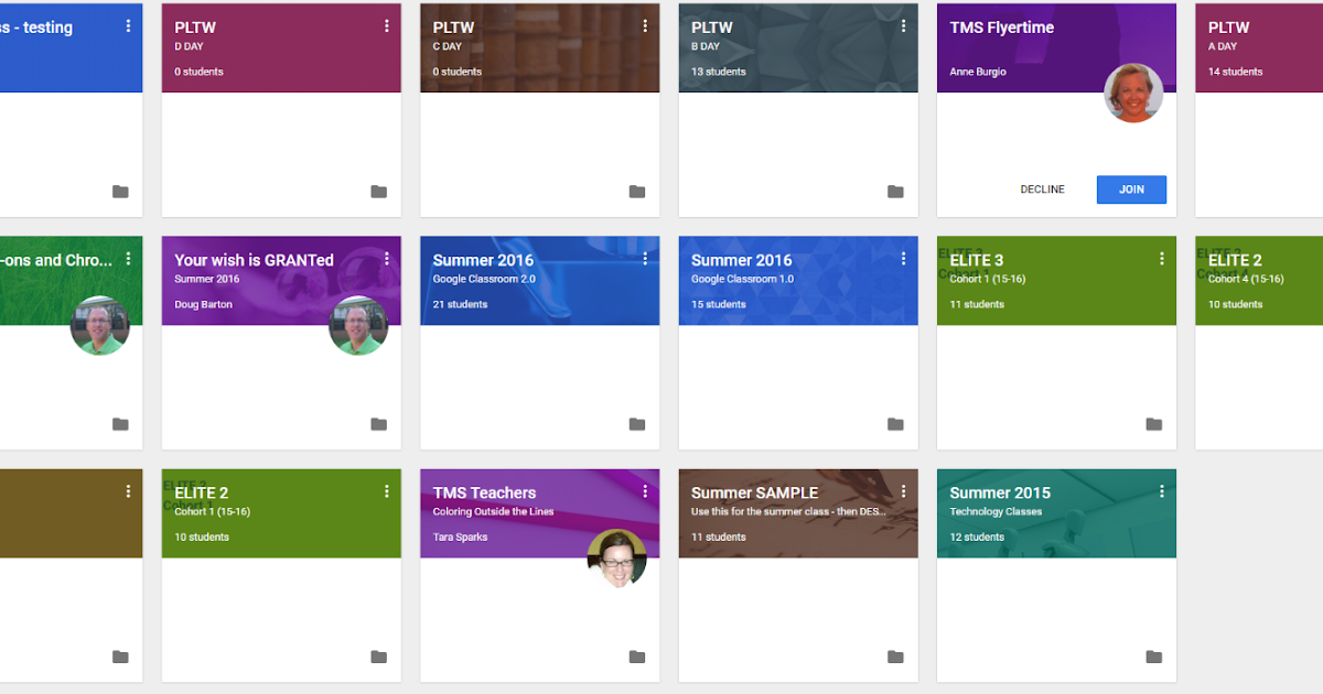 Topics - another new Google Classroom feature