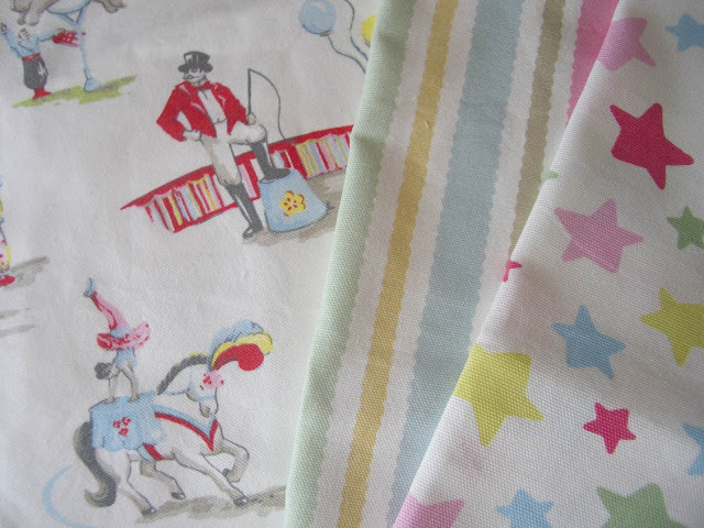 Flowers in the Window: Circus Patchwork Baby Quilt