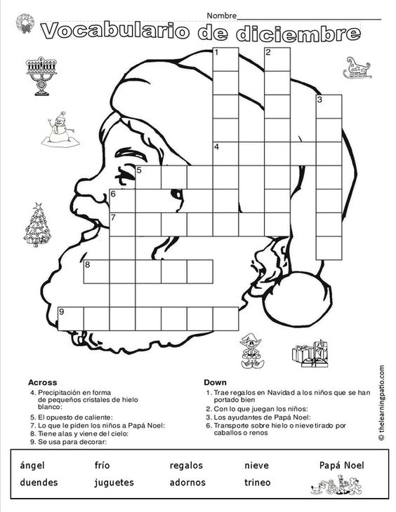 RECURSOS EDUCATIVOS PRIMARIA: Actividades de lengua para NAVIDAD