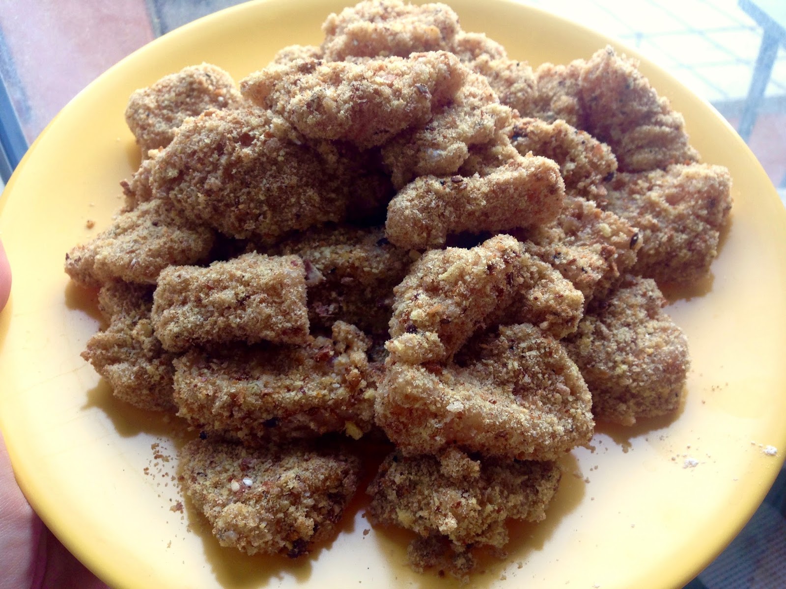 Panure maison et poulet pané | funambul(in)e: Panure maison et poulet pané