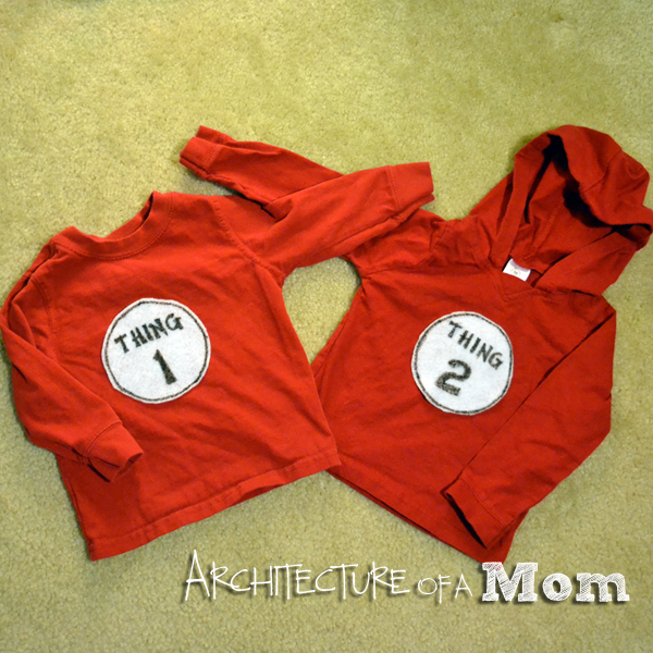 Architecture of a Mom: Thing 1 & Thing 2--The Costume