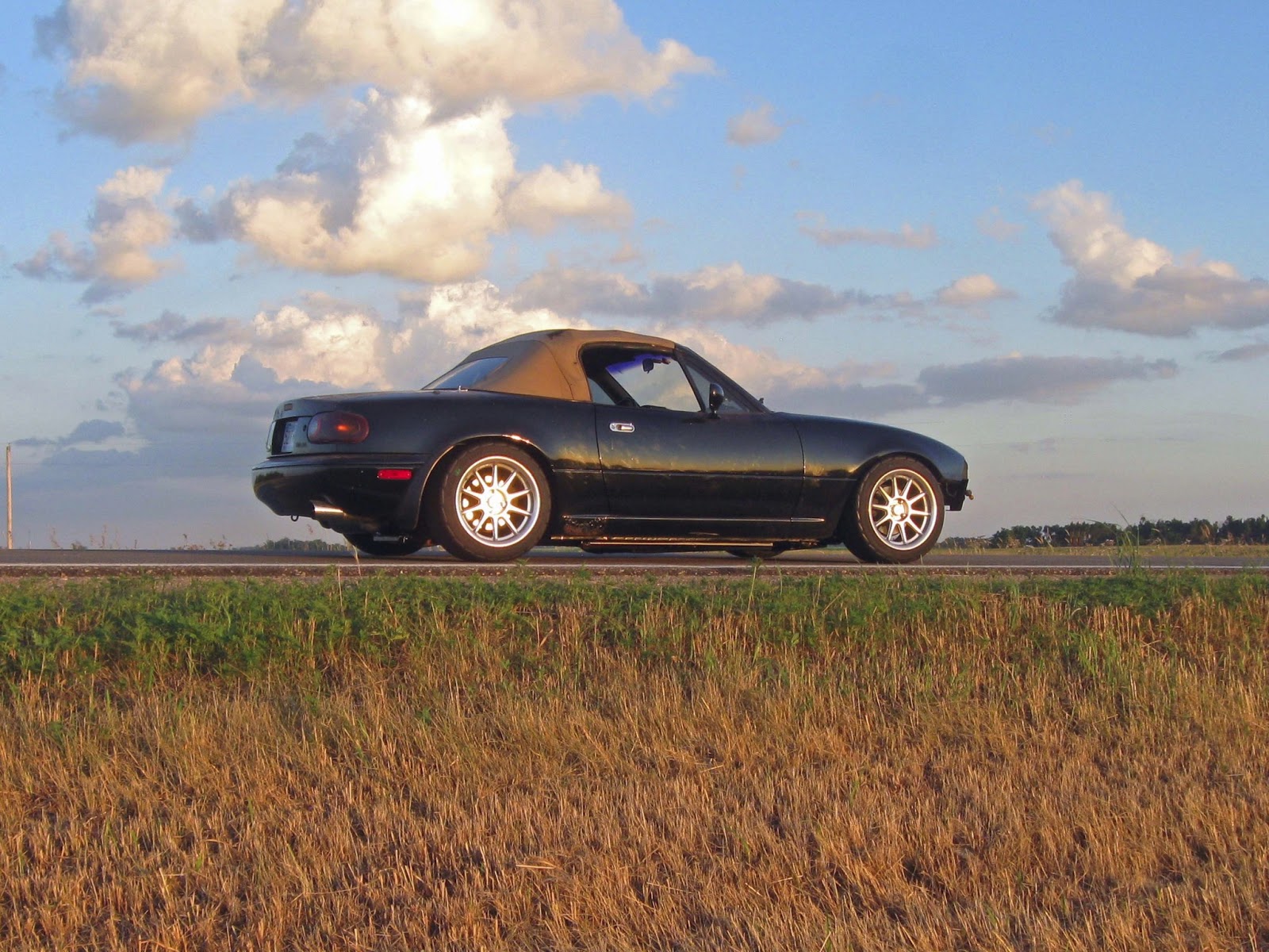 Jim and Jenna build diary, Miata LS1 Conversion: LS1 Miata 1st Road Test!