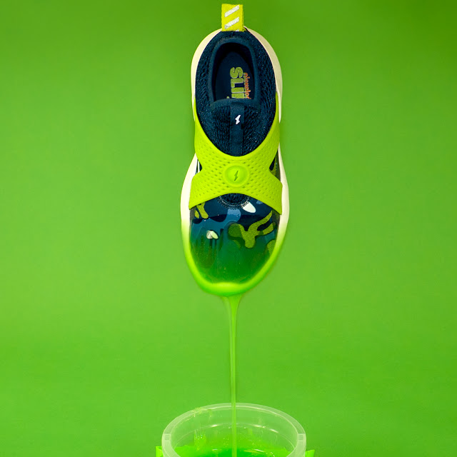 NickALive!: Kids Foot Locker x Super Heroic to Debut Slime Inspired ...
