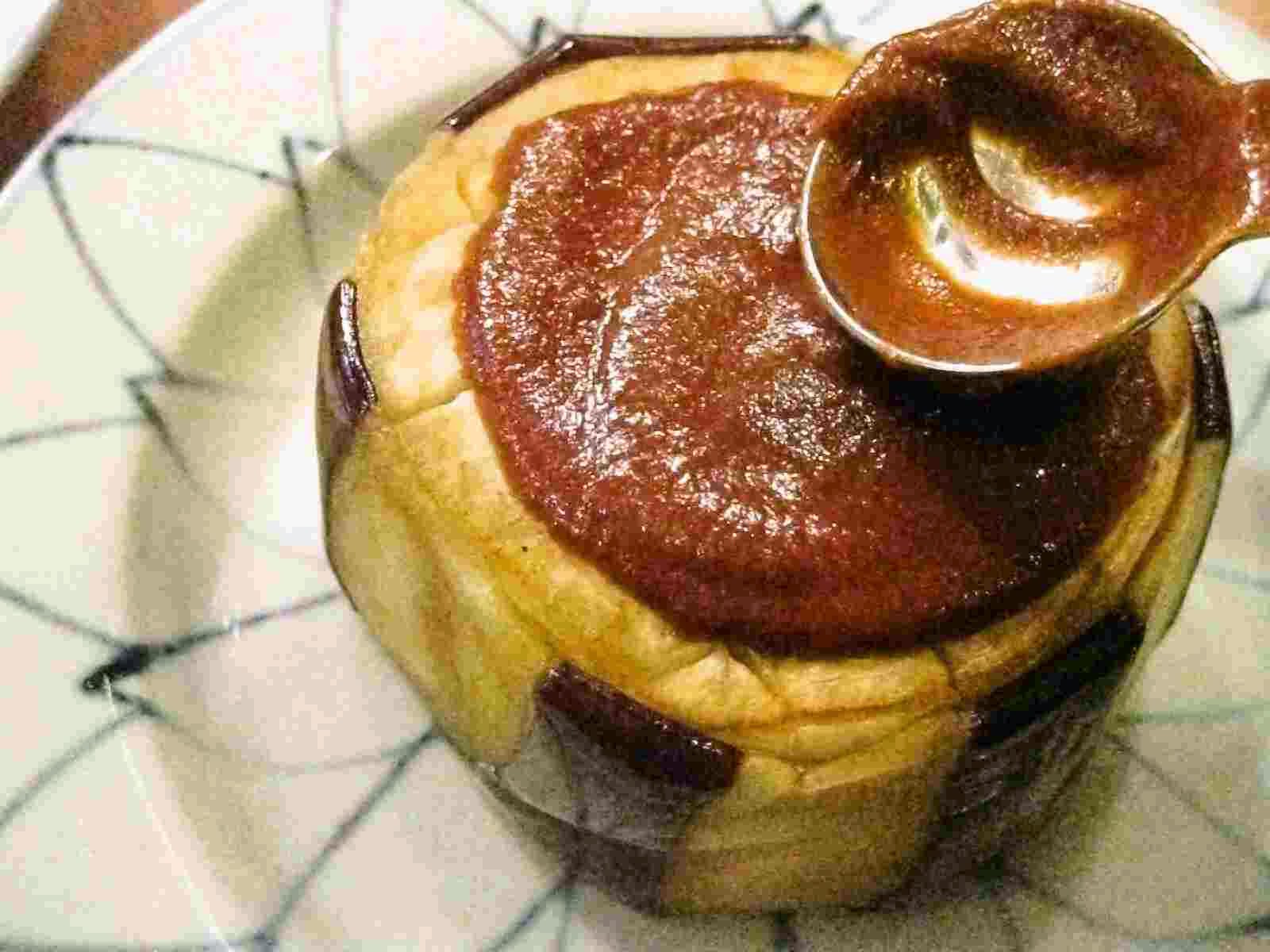 Recipes for Tom: Nasu no dengaku / eggplant with sweet miso sauce