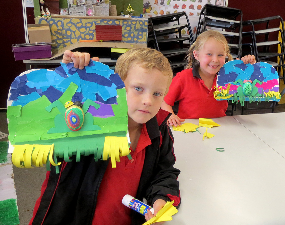 Beverley District High School Artist-in-Residence 2015: 'Sticky Outy' Art