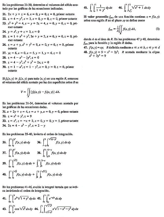 Clases de matematicas: Calculo vectorial Multivariable