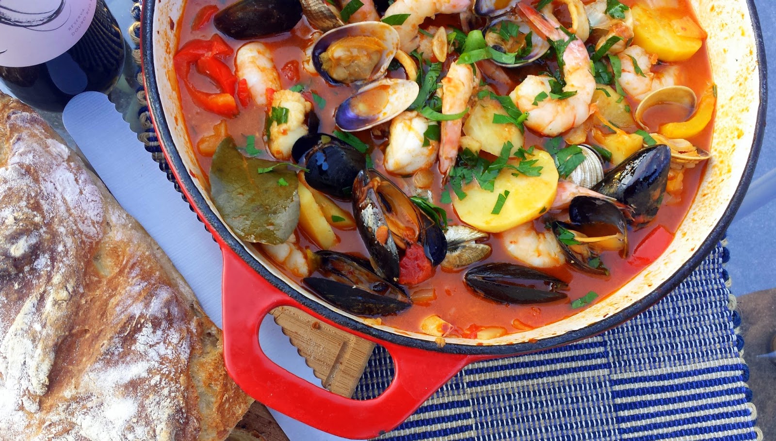 My Portuguese Kitchen: Seafood Stew "Caldeirada de Marisco"