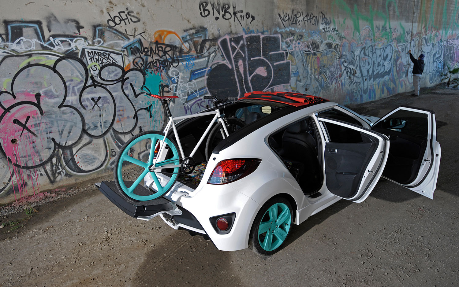 Cars Model 2013 2014: Wild Hyundai Veloster C3 Roll Top Concept is a ...
