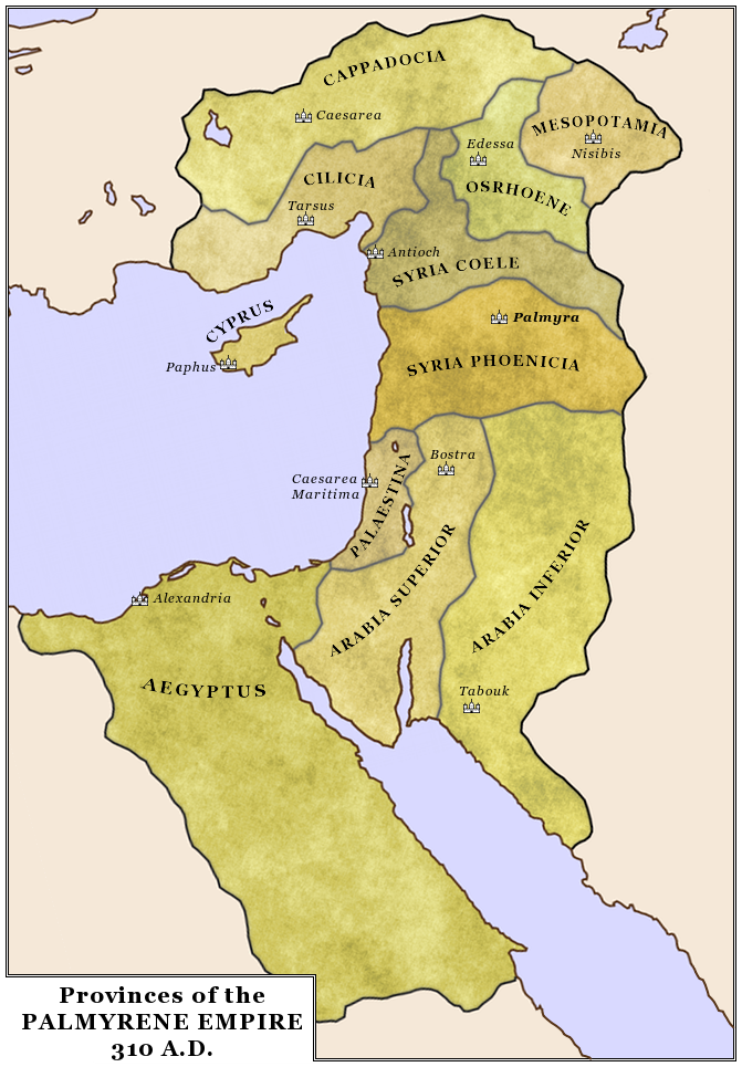 Small dumb question: what were the boundaries of Roman Syria and how do ...