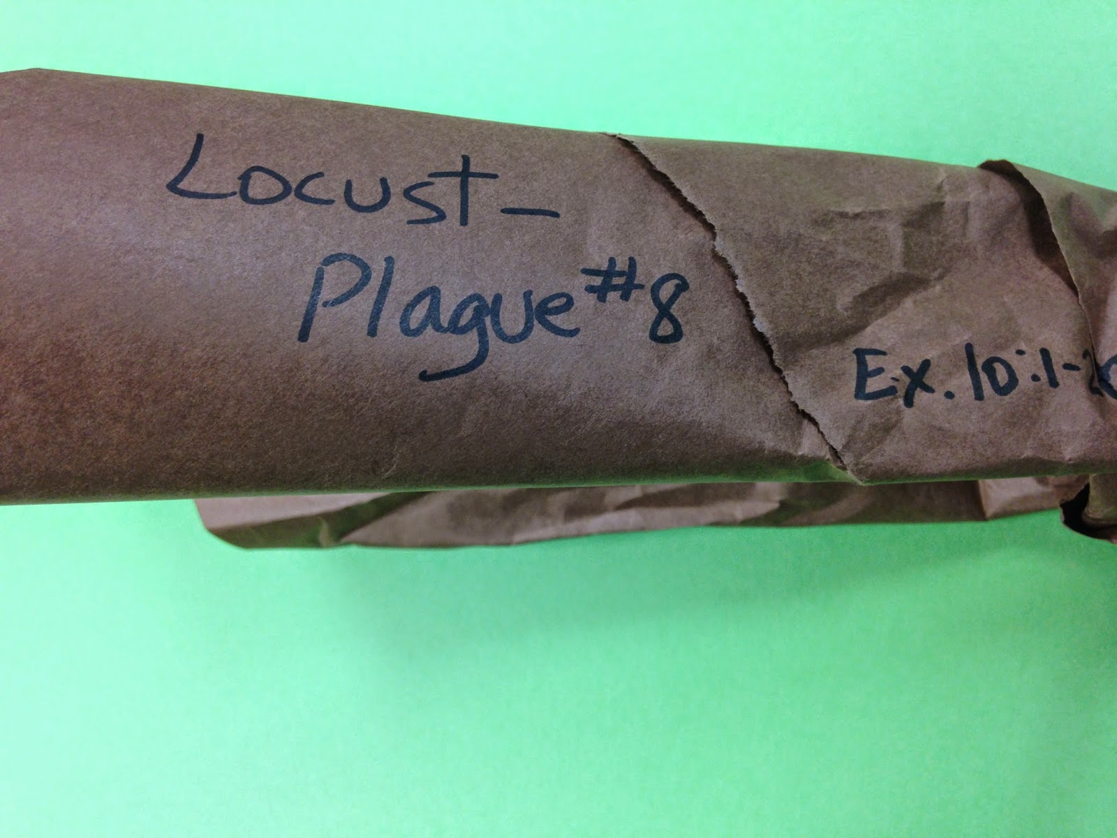 Children's Bible Lessons: Lesson - Plague #8