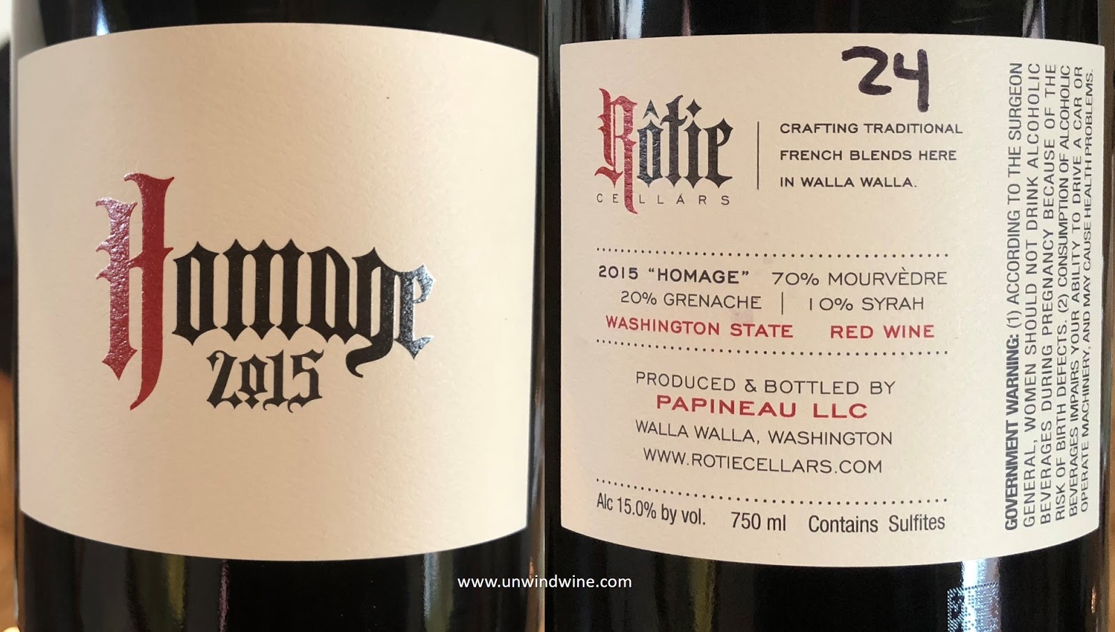 UnwindWine: Rotie Cellars Walla Walla Rhone Style Blend Wines