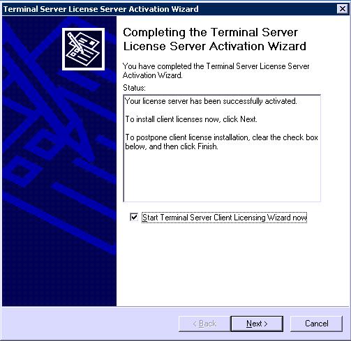 Agregar/Instalar Licencias de Windows 2003 Terminal Services ...