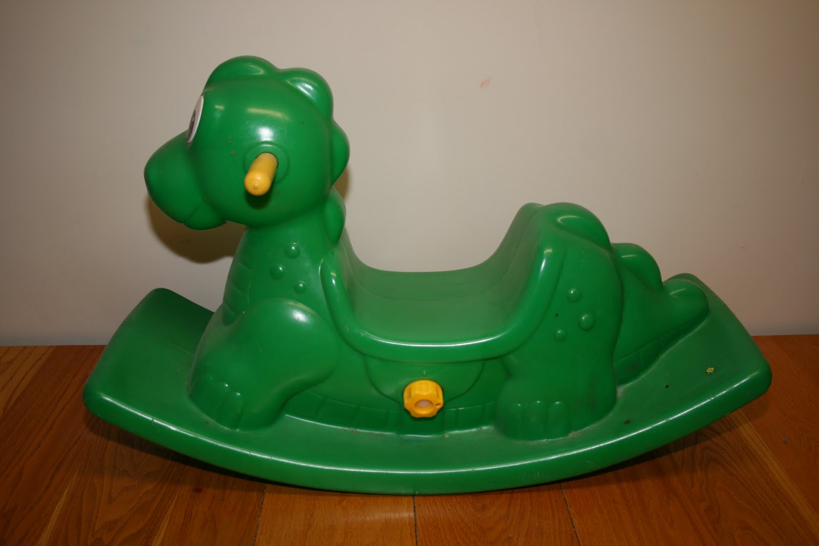 Online Rummage Sale: Rocking Dinosaur - $7