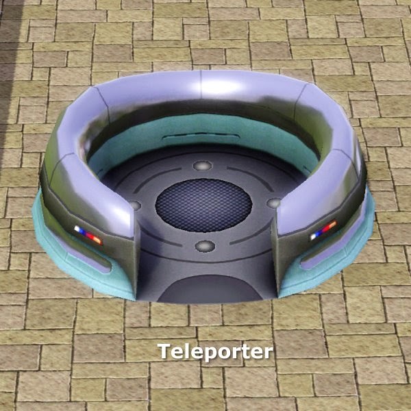 Simming in Magnificent Style: Teleporter