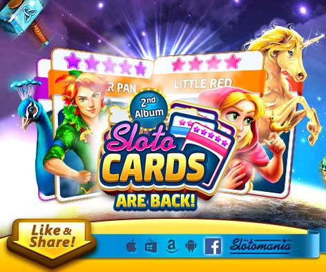 Slotomania - Slot : Sloto Cards are back in town! - Games Media