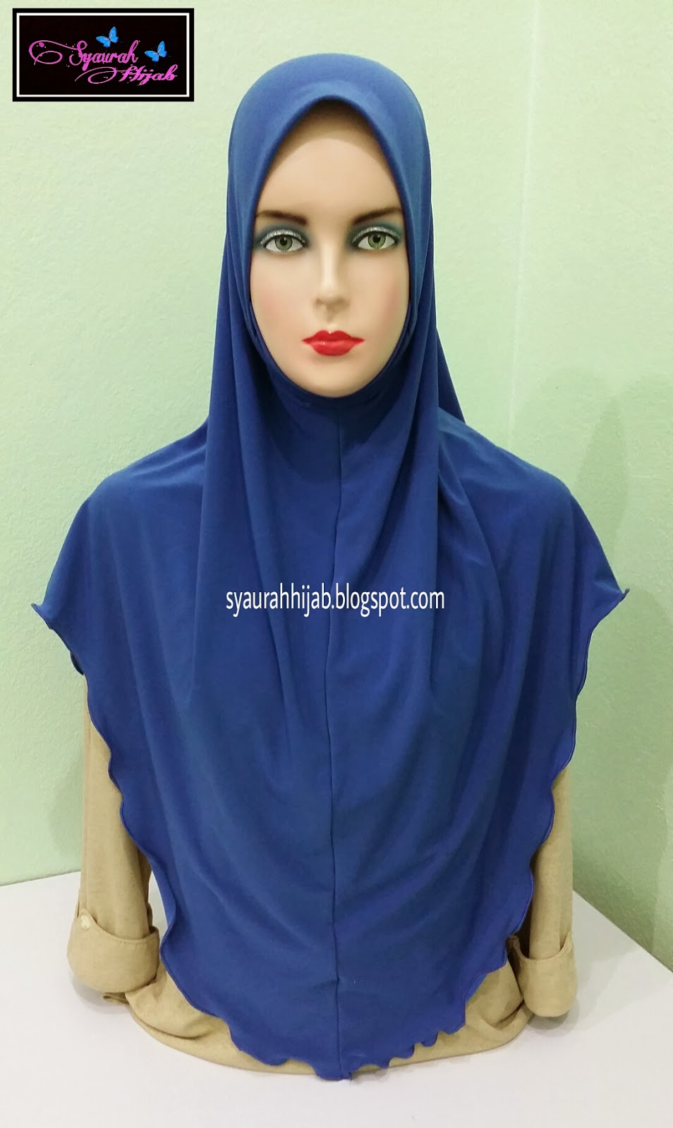 Syaurah Hijab: Custom made - Tudung Twist & Tudung awning basic