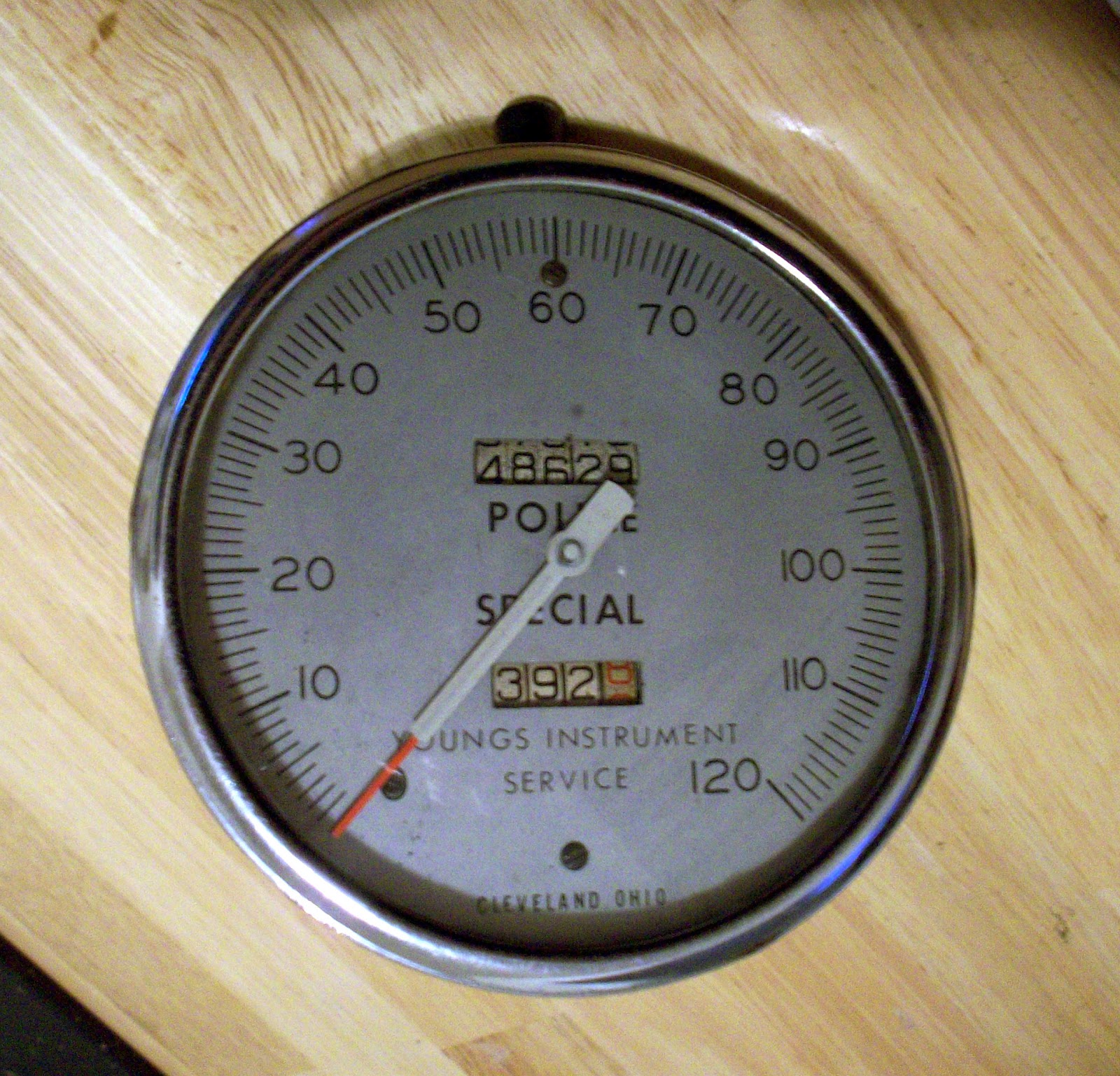 Deadly Curves: One-Offs #1: Stewart Warner 200mph Police Speedometer 1952