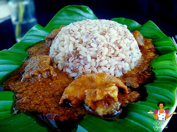 Ofada rice stew - Ayamashe sauce recipe - We Eat African (WEA)