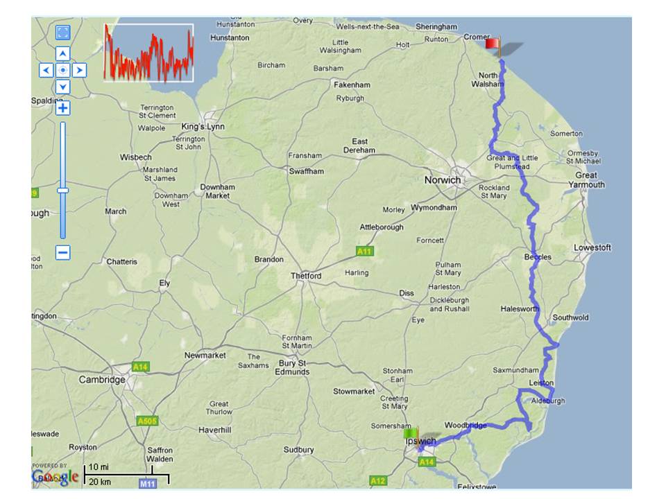 machacas on wheels: Cycling the Suffolk and Norfolk coast